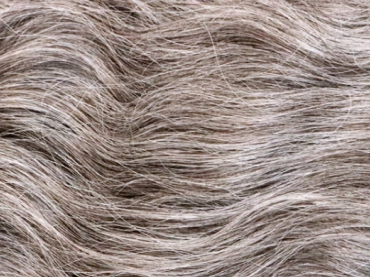 Light Gray Natural Wavy Indian Hair – She Never Tells